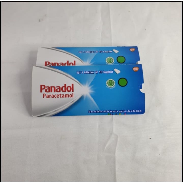 Jual Panadol Biru Isi 10 Kaplet DEMAM / SAKIT KEPALA / PUSING / NYERI ...