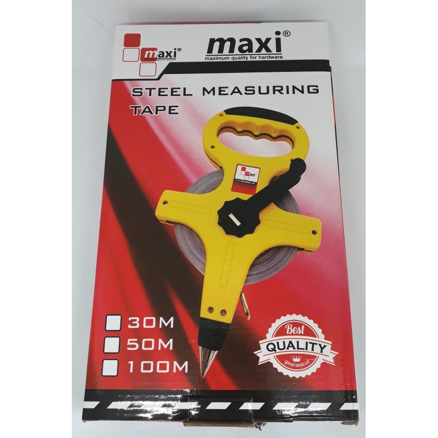 Jual Meteran Tancap 30 M Besi ( Meteran Roll Plat ) MAXI | Shopee Indonesia