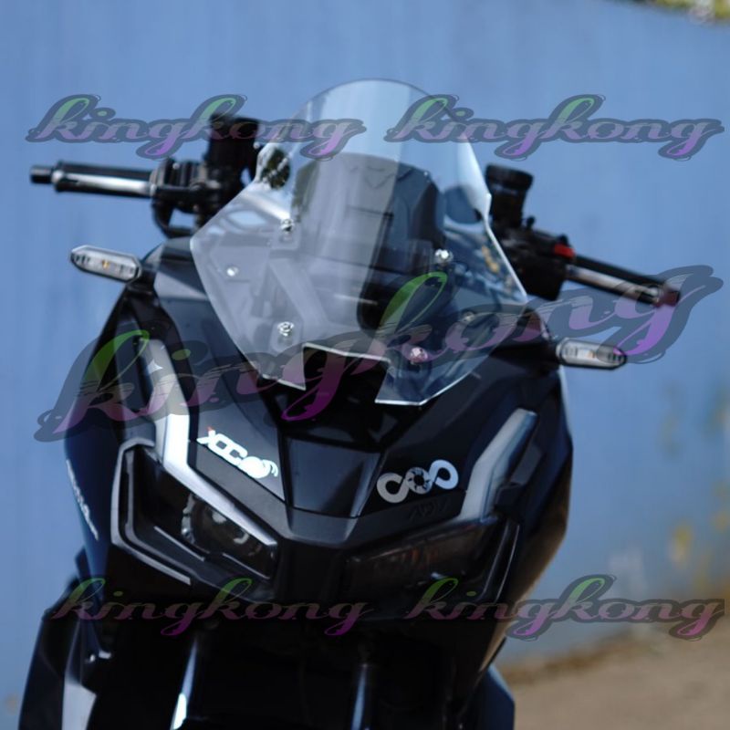 Jual WINDSHIELD honda ADV 150cc ADV 160cc. VISOR Honda ADV TDR sporty ...