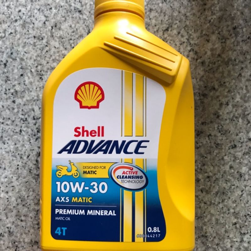 Jual Shell Advance AX5 Matic SAE 10W-30 | 800ml - Oli Motor | Shopee Indonesia