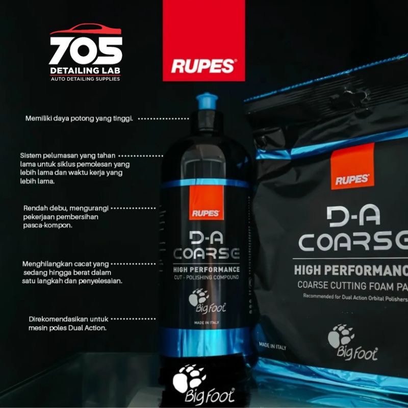 Koch Chemie Rupes DA Coarse Fast Cutting Compound 1L - High Performance ...