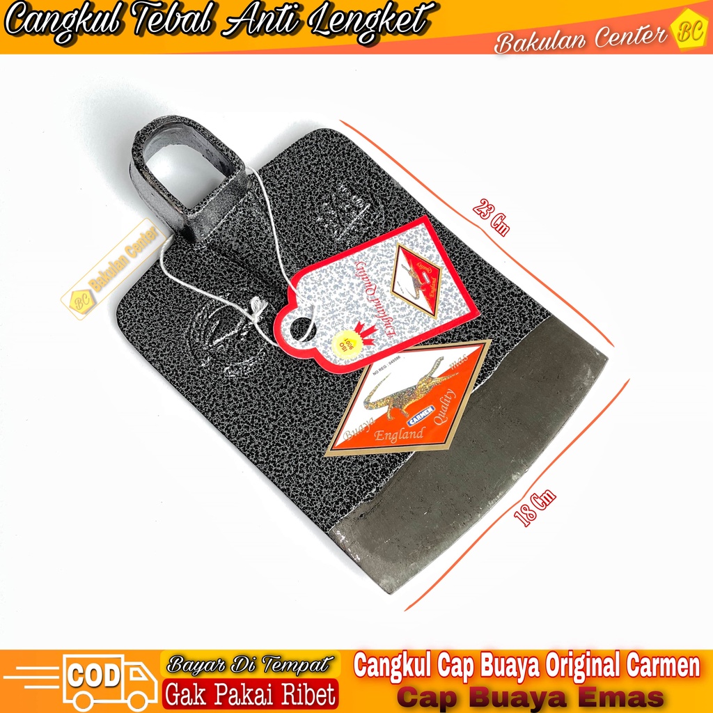 Jual Cangkul Cap Buaya Emas Asli Cangkul Full Baja Super Tajam Cangkul ...