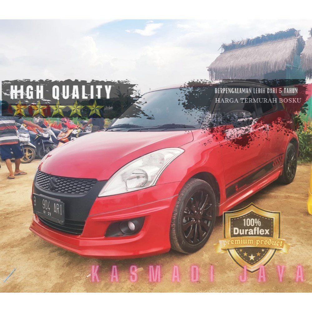 Jual BUMPER BODYKIT Suzuki all new Swift modif Lebih tinggi 5cm BODI ...
