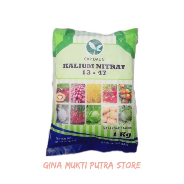 Jual Pupuk Kalium Nitrat Cap Daun 1 Kg | Shopee Indonesia