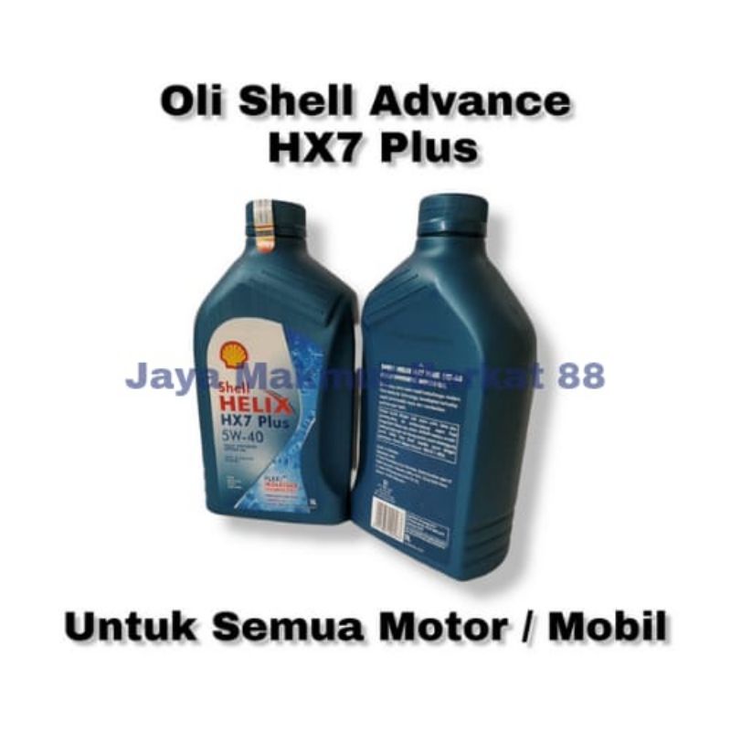 Jual OLI SHELL HELIX HX7 PLUS 5W-40 KEMASAN 1L | Shopee Indonesia