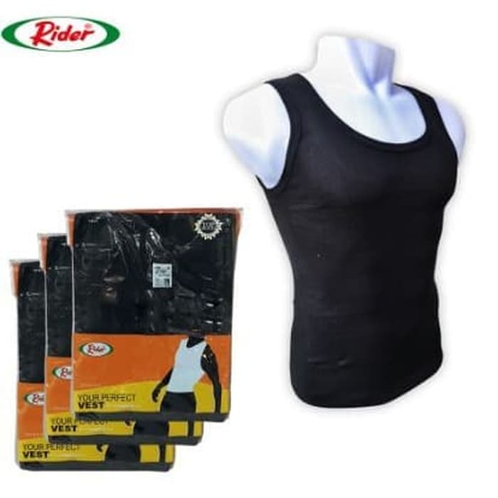 Jual ISI 1 PCS KAOS SINGLET PRIA RIDER R 224 HITAM S-M-L-X | KAOS ... Jual ISI 1 PCS KAOS SINGLET PRIA RIDER R 224 HITAM S-M-L-X | KAOS ...