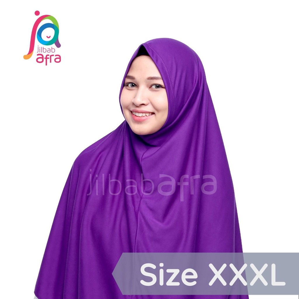 Jual Jilbab Syifa Size XXXL - Bergo Syiria Non Pet Jilbab Afra (Arfa) - Hijab Instan Bahan Kaos ...