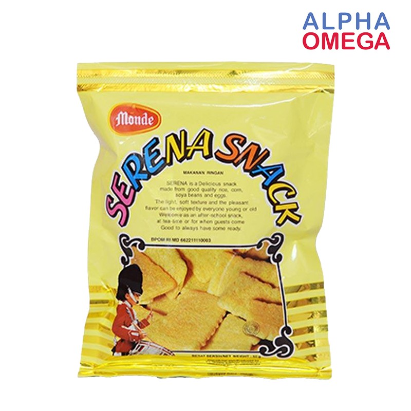 Jual MONDE SERENA SNACK GOLD 50 GRAM - SNACK BERAS LEMBUT GURIH RENYAH ...