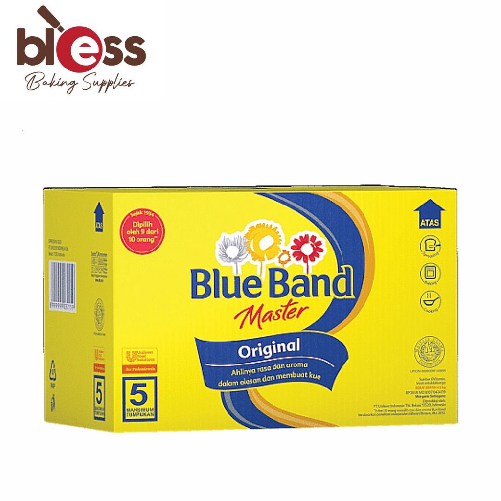 Jual MARGARINE BLUE BAND 4,5 KG / BLUEBAND/ BLUEBAND MASTER 4,5 KG ...