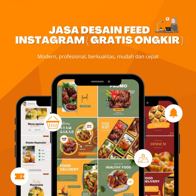 Jual JASA DESAIN FEED IG | JASA KELOLA AKUN IG | Shopee Indonesia
