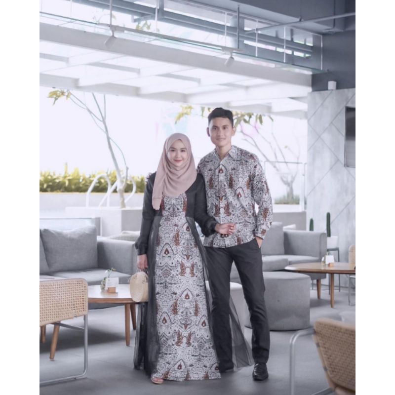 Jual COUPLE GAMIS LEBARAN COUPLE GAMIS BATIK COUPLE GAMIS BROKAT COUPLE ...