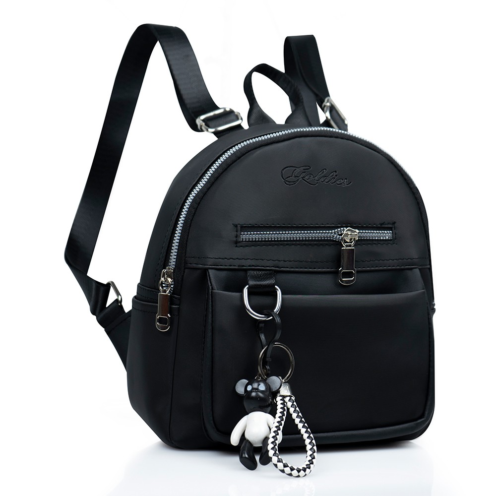 Jual ONTIME Tas Ransel Mini Wanita Model Korea Original Free Gantungan ...