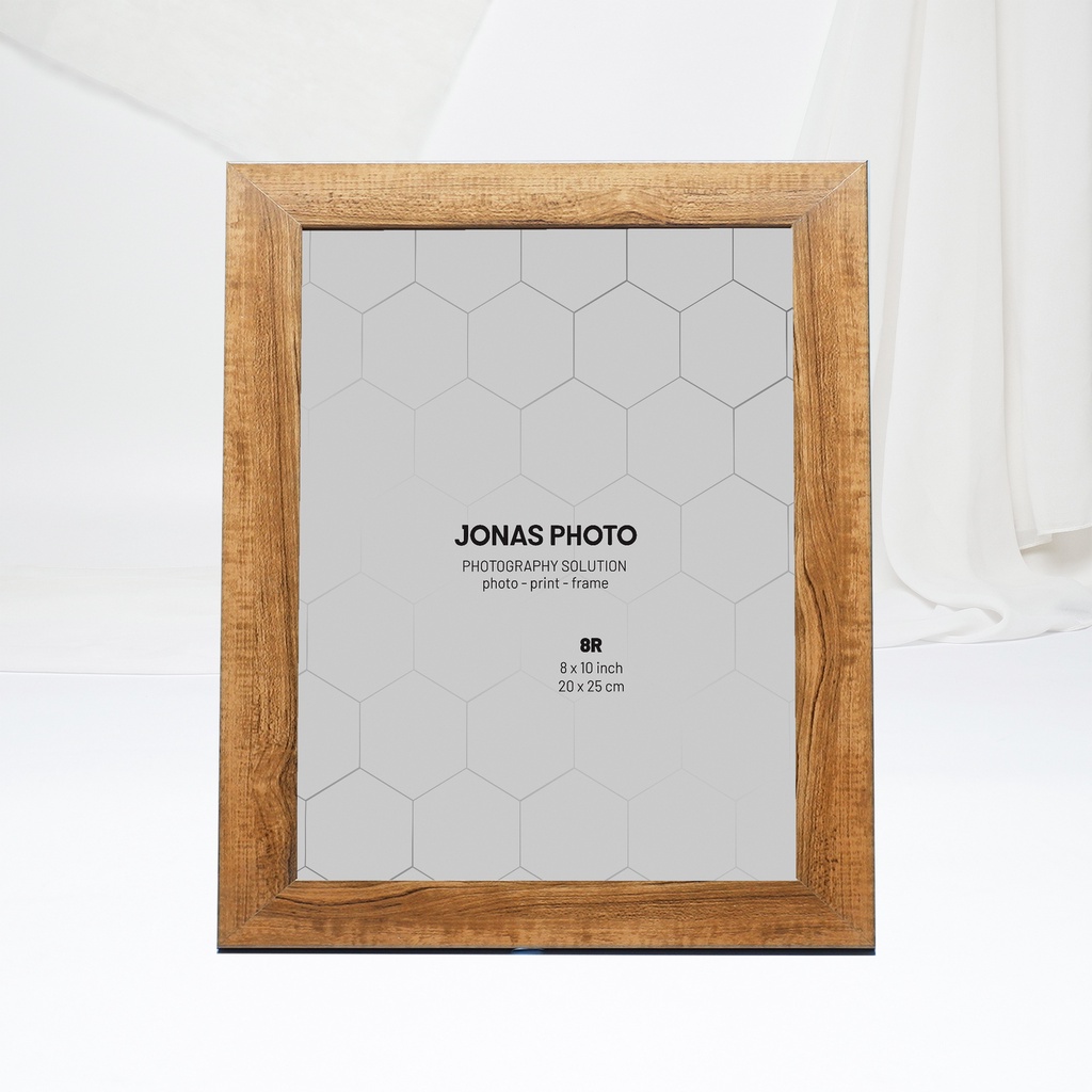 Jual Bingkai 8R Coklat Jati - Frame Foto S3 | Shopee Indonesia