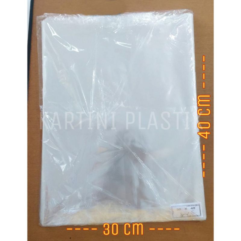 Jual Plastik OPP Tanpa Lem Ukuran 30x40 | Shopee Indonesia