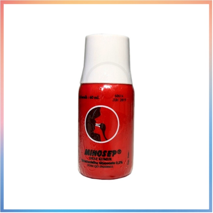 Jual Minosep Obat Kumur 60 ml isi Chlorhexidine 0.2 % | Shopee Indonesia