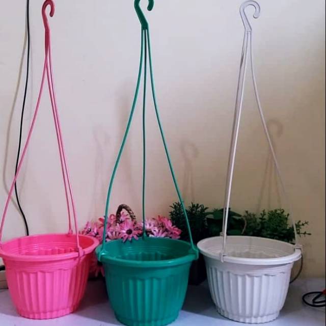 Jual Pot Gantung Hiasan Pumba Bahan Tebal Cantik No2/Pot Nkt Gantung ...