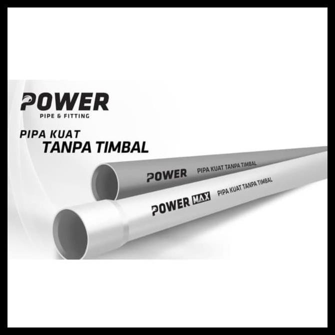 Jual Pipa Pvc Aw Putih 3/4 Inch (4Meter) Power Non Timbal X Pralon X ...