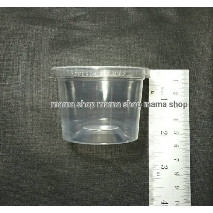 Jual v1fe0bc Cup Puding Es Cream Es Krim Jelly Jeli Agar Agar Gelas ...