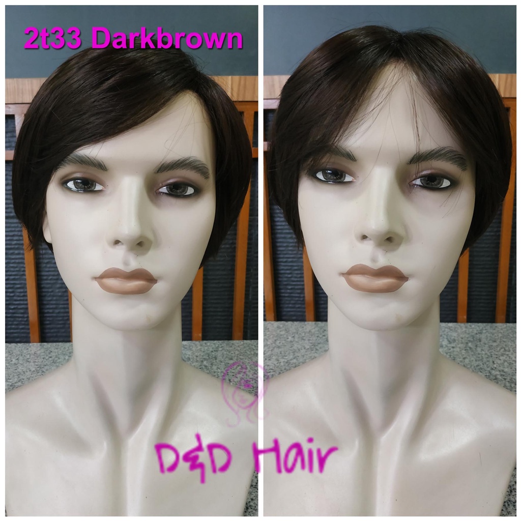 Jual Wig Rambut - Wig Pria - D&D1405 - Black - Wig Cowok | Shopee Indonesia