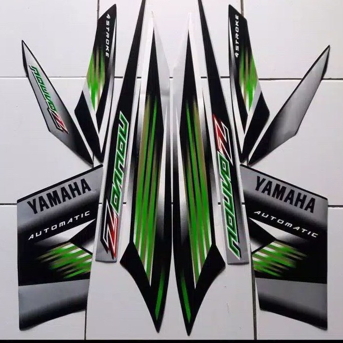 Jual stripping sticker lis motor standar Yamaha Nouvo z tahun 2005 ...