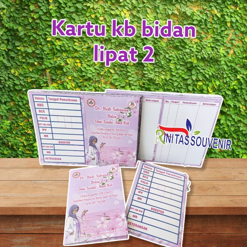 Jual Kartu Imunisasi Bidan Register Imunisasi Bidan Shopee Indonesia
