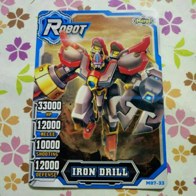 Jual hero of robots normal iron drill ngv1 ( MERGE ) | Shopee Indonesia