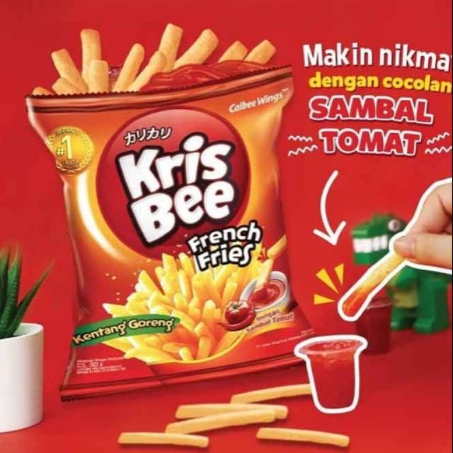 Jual KrisBee French Fries 9 Gram | Shopee Indonesia