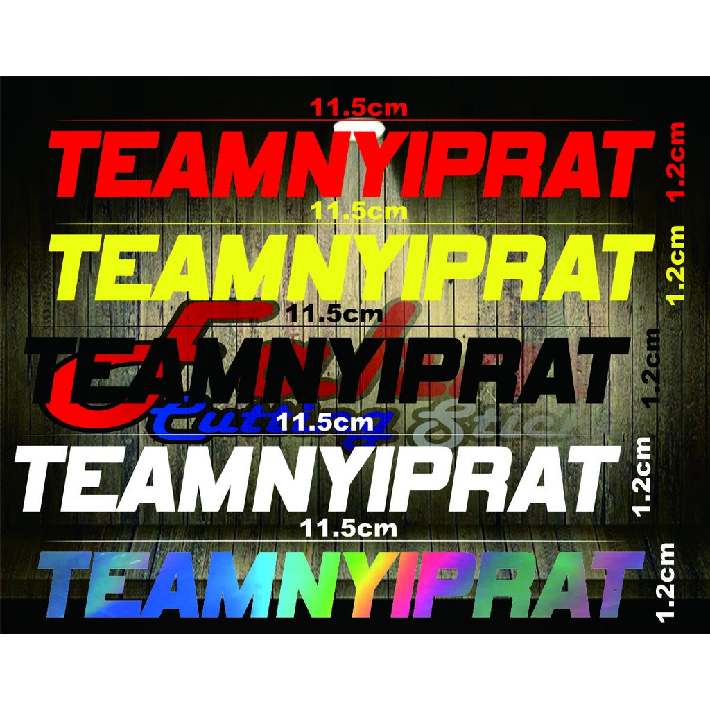 Jual sticker team nyiprat | Shopee Indonesia Jual sticker team nyiprat | Shopee Indonesia