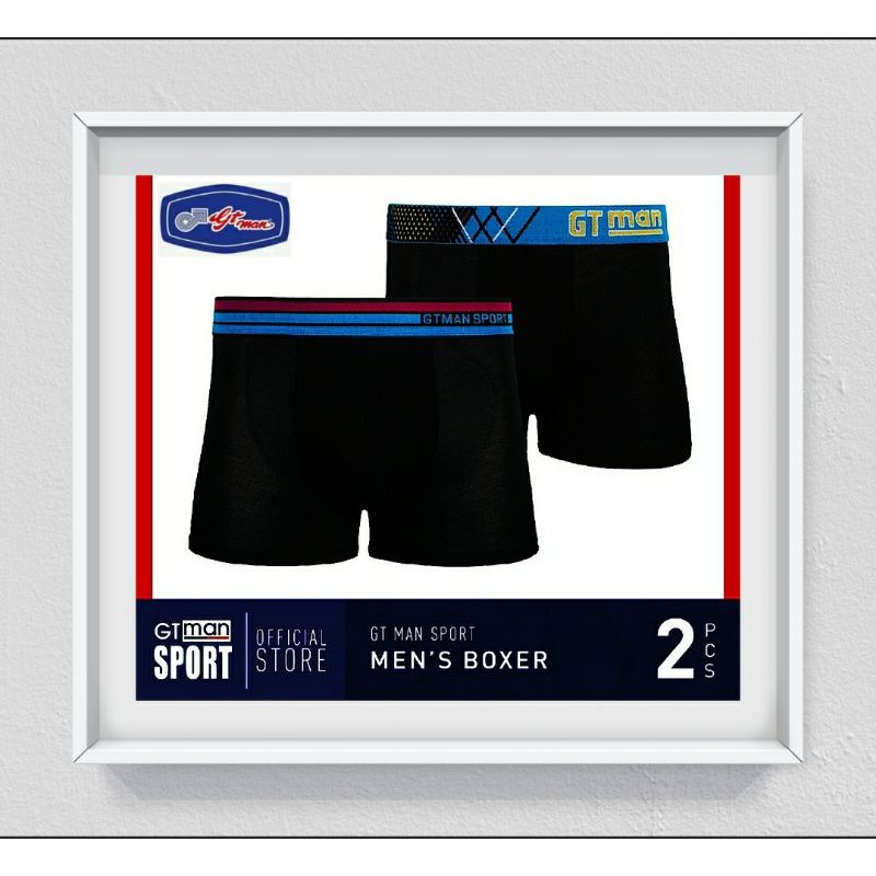 Jual Gtman sport celana dalam boxer pria GTR05 2in1 | Shopee Indonesia