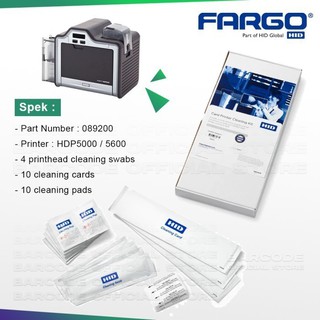 Jual CLEANING KIT PRINTER Kartu ID Card Fargo HDP5000 HDP-5000 PN ...