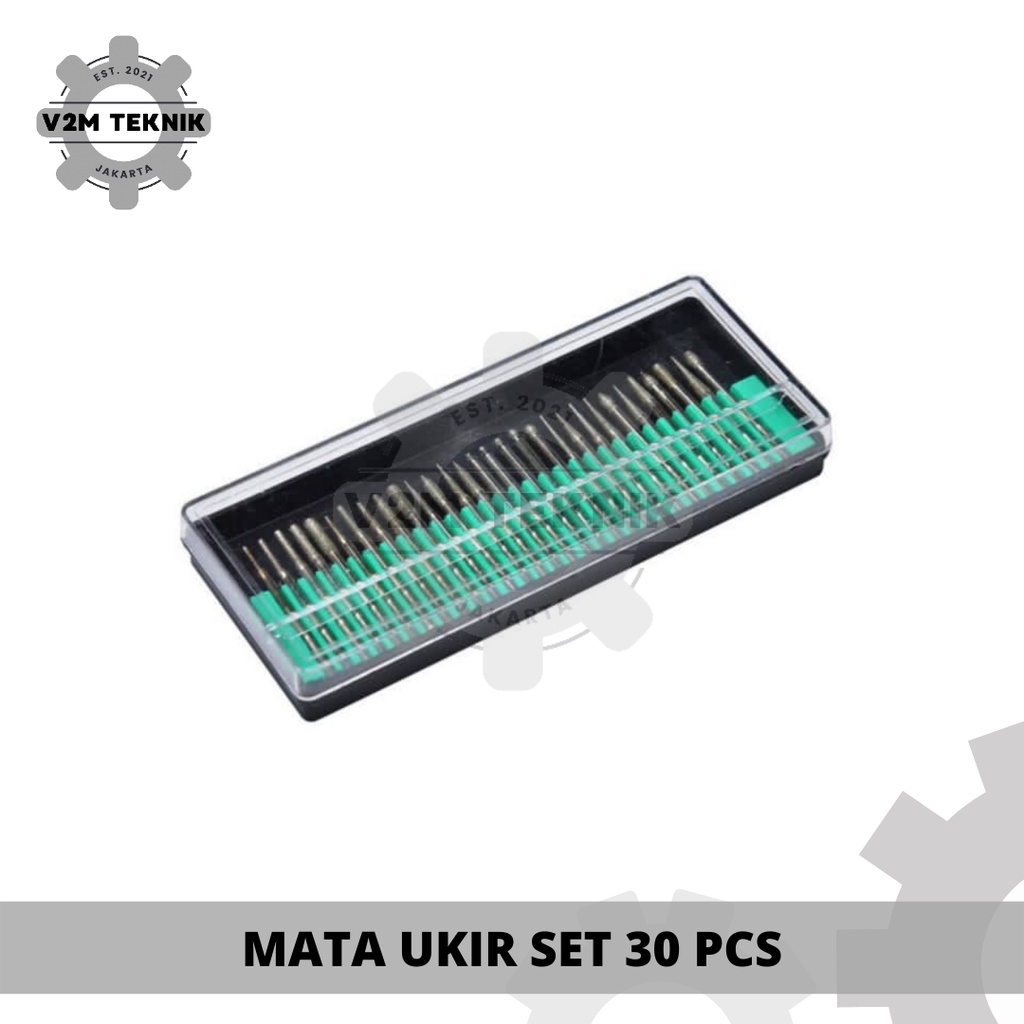 Jual Mata Ukir Die Grinder Set 30 Pcs / Mata Ukir Grafir Gerinda / Mini ...