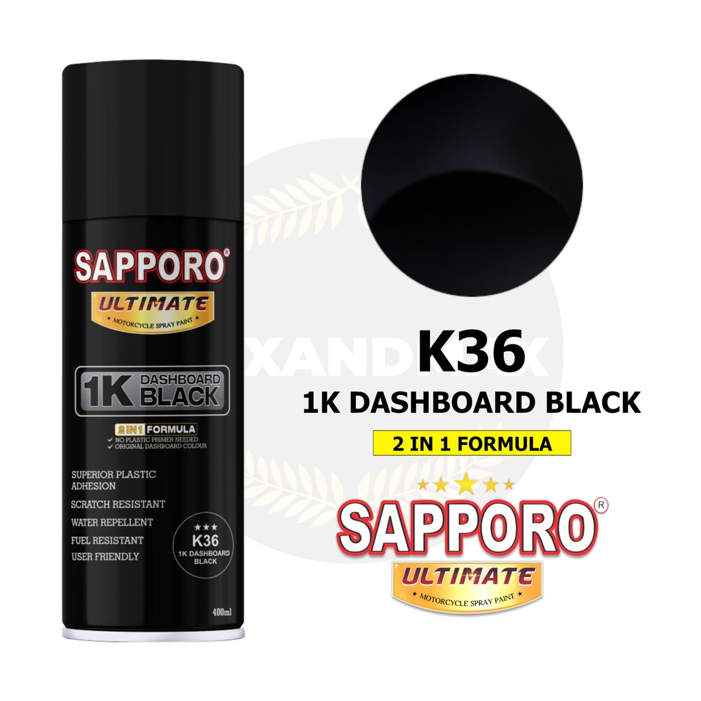 Jual SAPPORO ULTIMATE 1K Dashboard Black K36 400 ml | Shopee Indonesia