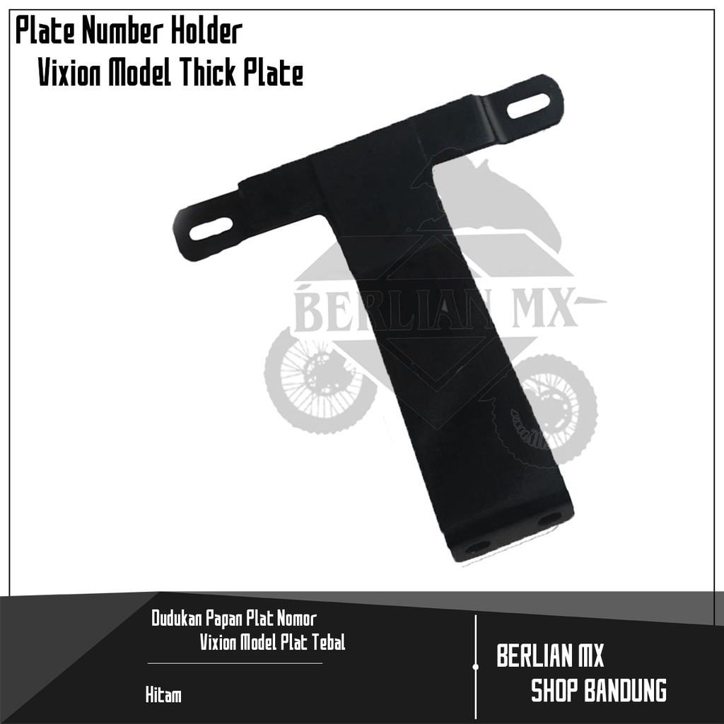 Jual BESI DUDUKAN PLAT NOMOR VIXION Model plat Tebal | Shopee Indonesia