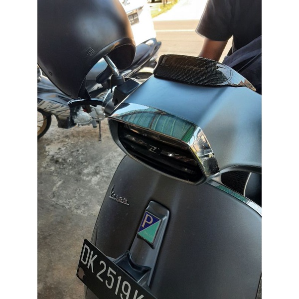 Jual List headlamp chrome facelift vespa sprint matic | Shopee Indonesia