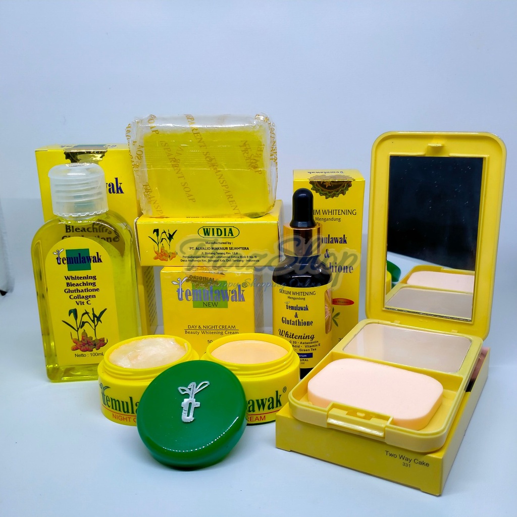 Jual Paket Lengkap Cream Temulawak Import Asli Plus Bedak Temulawak ...