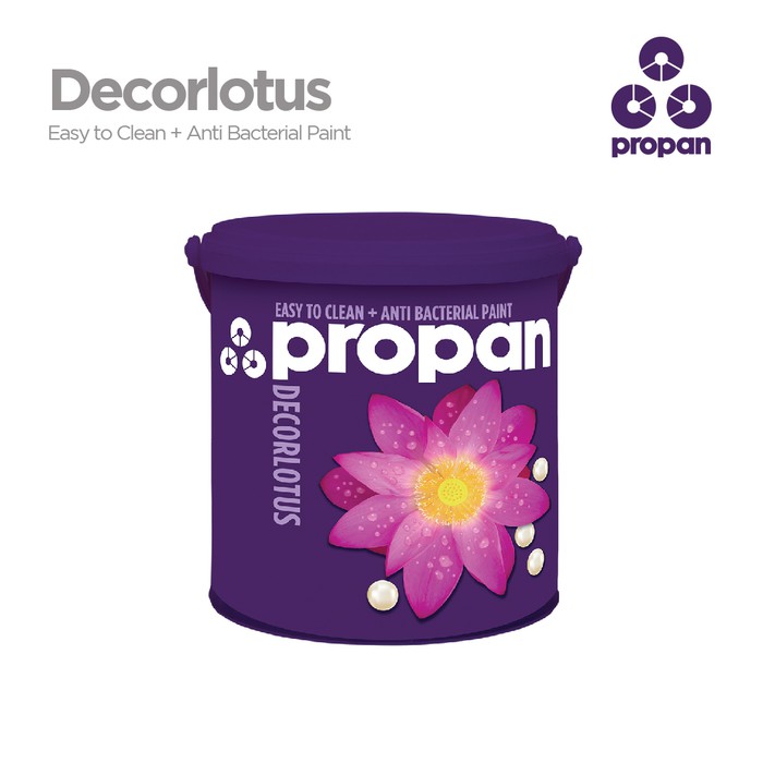 Jual PROPAN Decorlotus Easy Clean (2.5 liter) / Cat Tembok Interior ...
