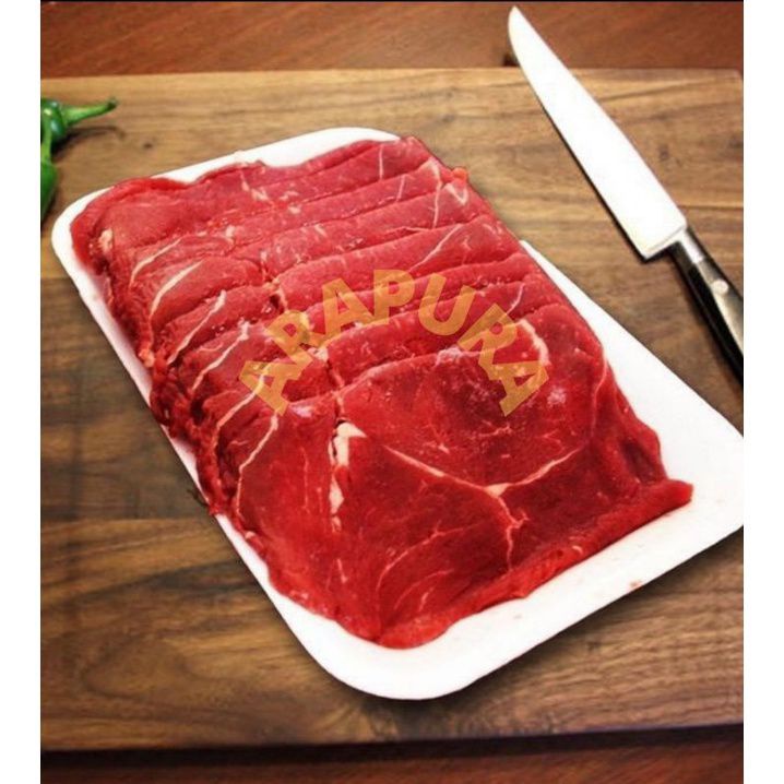 Jual Daging Sapi AUS Slice RIB EYE Non Fat 500 Gram | Shopee Indonesia