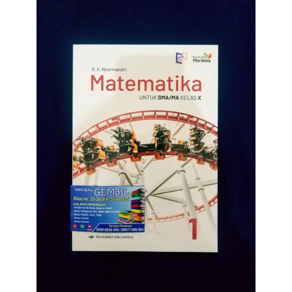 Jual MATEMATIKA SMA KELAS X KURIKULUM MERDEKA | Shopee Indonesia