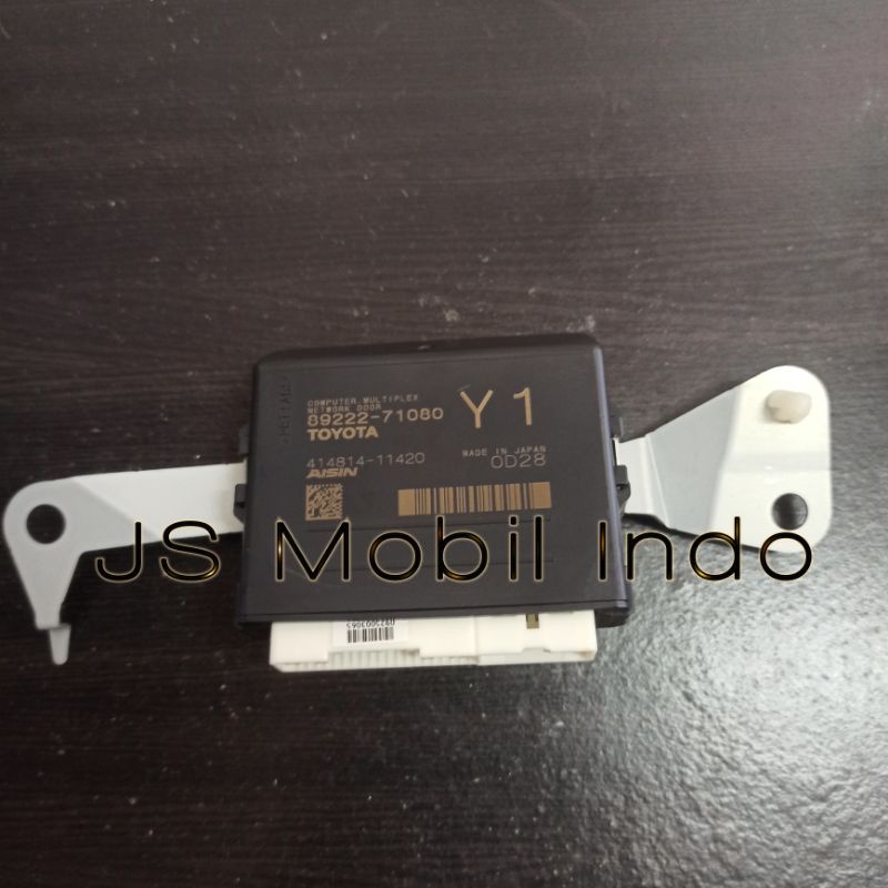 Jual Ecu Computer Komputer Multiplex Toyota Innova Reborn 89222-71010 ...