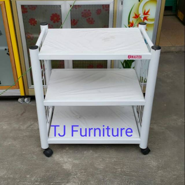 Jual Rak tv besi / Rak dorong besi / Meja dorong besi MASTER | Shopee ...