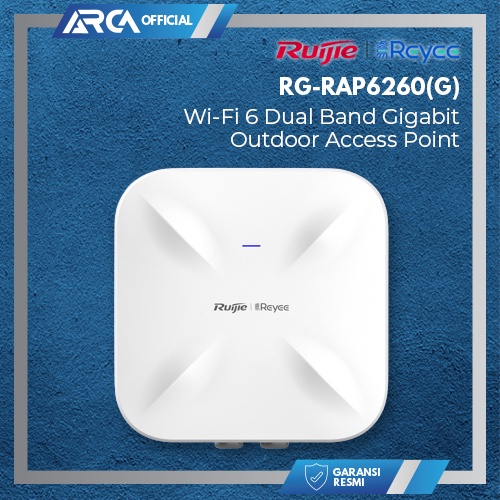 Jual Ruijie Reyee RG-RAP6260(G) Wi-Fi 6 Dual Band Gigabit Outdoor AP ...