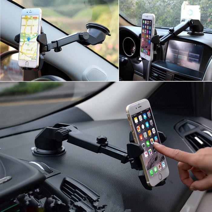 Jual Long Neck Car Holder Mobil Dudukan Hp Bracket Hp penyangga Hp GPS ...