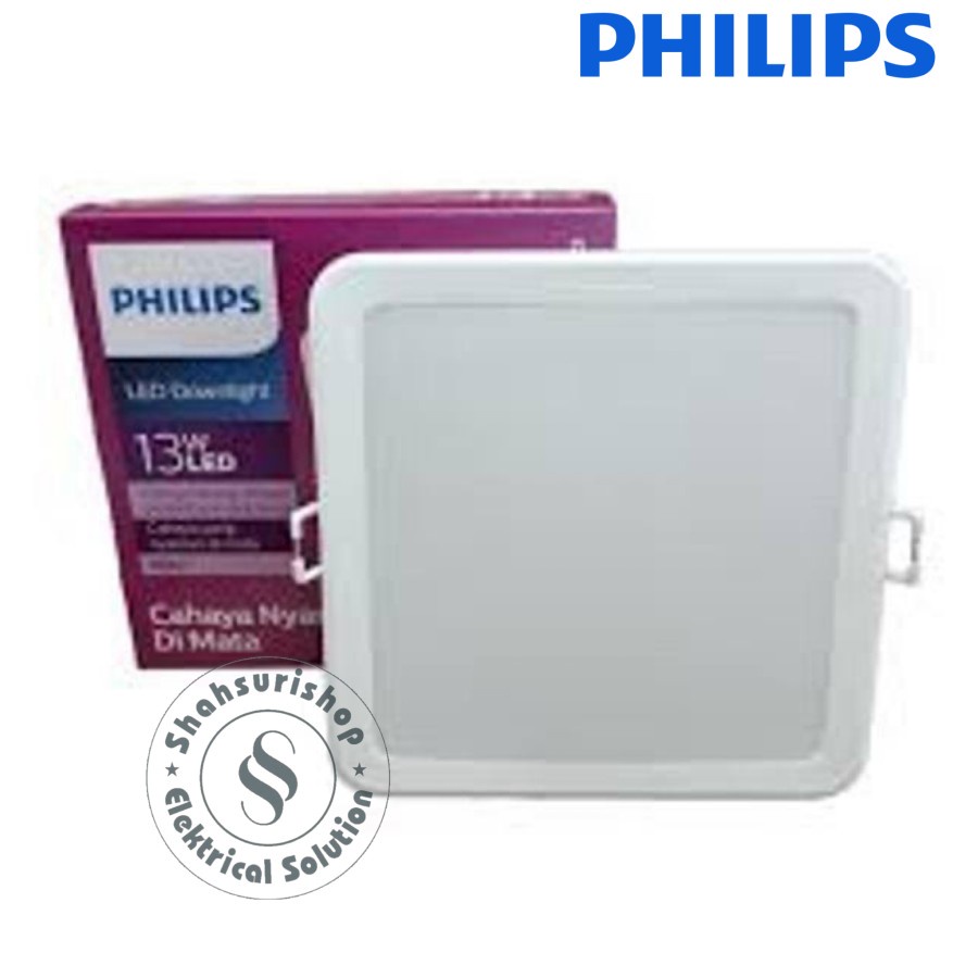 Jual PHILIPS LED MESON SQ SQUARE KOTAK 13W 13 W WATT 125 MM 59465 | Shopee Indonesia