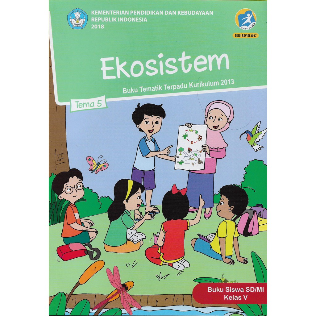 Jual Buku Kelas 5 SD MI Tema 5 Ekosistem Revisi 2017 DEPDIKBUD | Shopee ...
