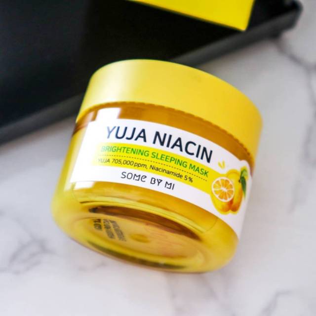 Jual SomeByMi Yuja Niacin Brightening Sleeping Mask | Shopee Indonesia