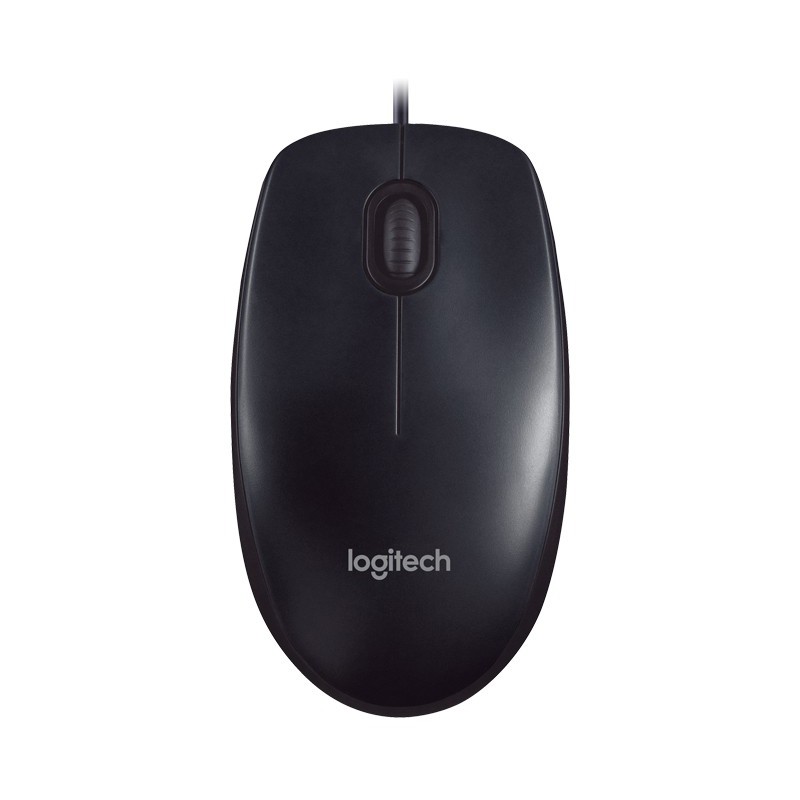 Jual mouse wayar Logitech M90 full size corded M 90 usb kabel cable ...