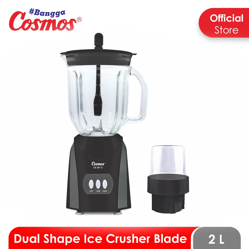Jual Cosmos Blender KACA - Big Capacity- Beta series - CB-281 G - 2 ...