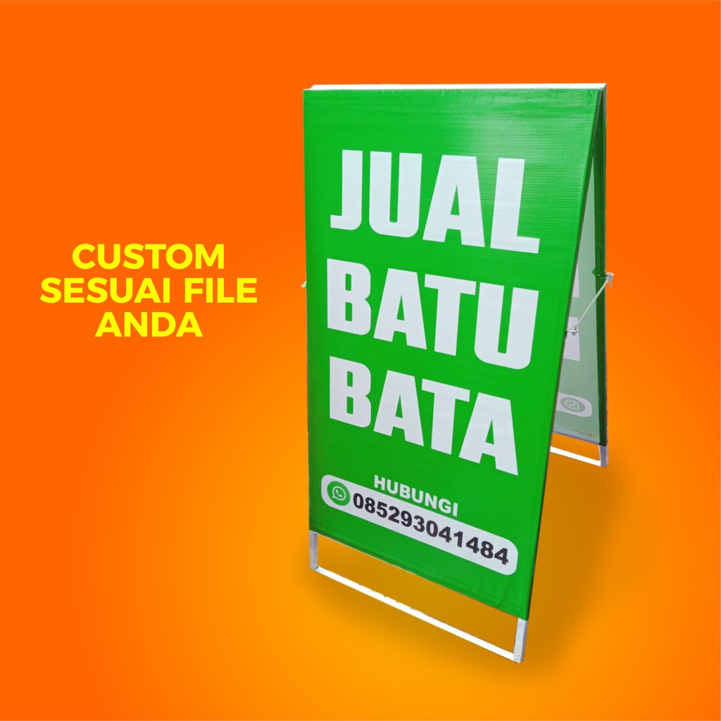 Jual Standing Banner Spanduk Custom | Shopee Indonesia