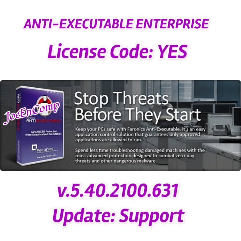 Jual Faronics Anti-Executable Enterprise 5.40.2100.631 FULL VERSION ...