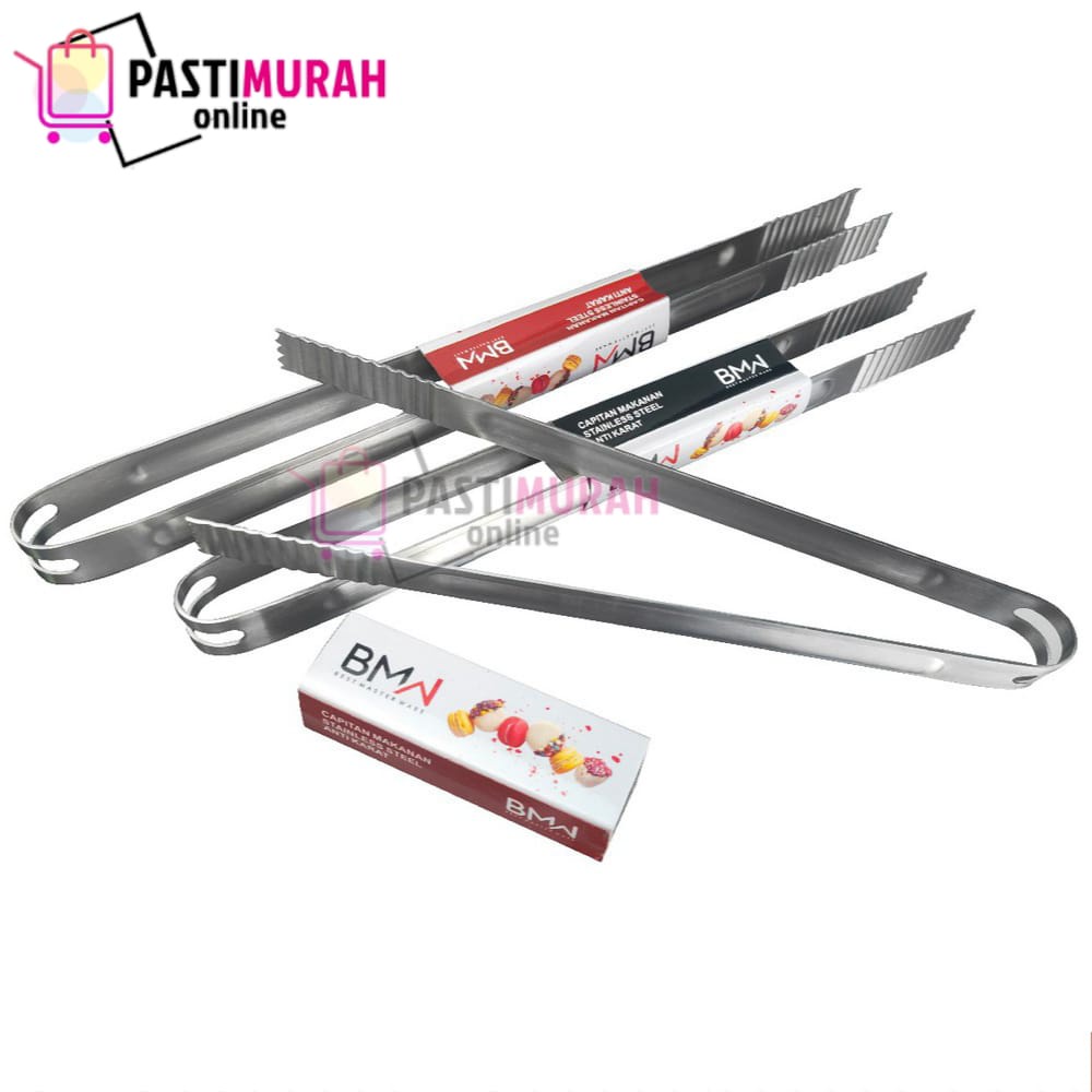 Jual PMO -12 INCH Jepitan Roti Penjepit Kue Gorengan Capitan Stainless ...